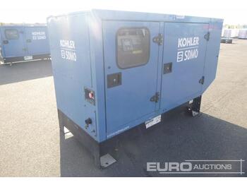 2016 SDMO 33kVA Static Generator, John Deere Engine for sale, Generator set - 7231319