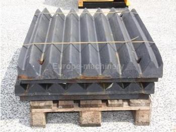 Fixed jaw plate Metso LT95 for sale, Construction machinery - 804298