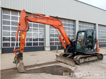 2014 Hitachi ZX85USB-5A for sale, mini excavator - 7168812