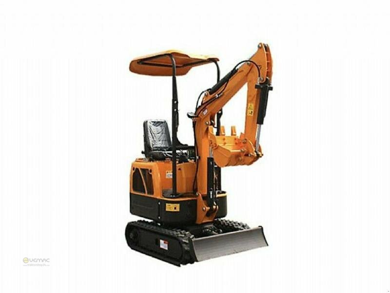 New Mini excavator Microbagger 1T Anhänger Minidumper Löffelpaket for ...