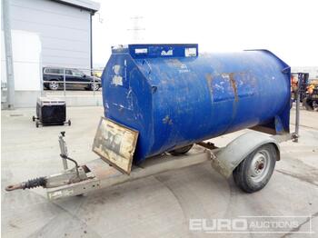 2000 Litre Single Axle Bunded Fuel Bowser for sale, storage tank - 6969522
