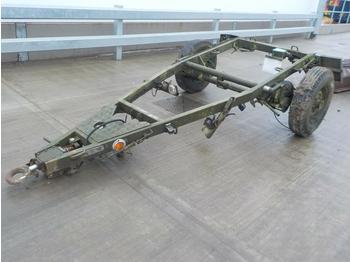 1 Ton Single Axle Trailer Chassis chassis trailer from United Kingdom ...