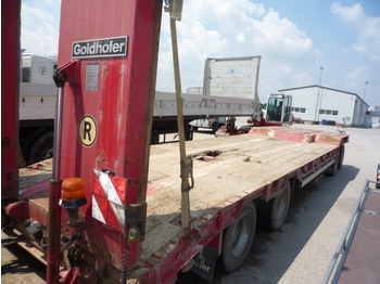 Goldhofer TU4-32/80 Tieflader low loader trailer from Austria for sale at Truck1, ID: 1035490