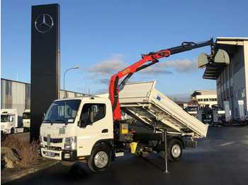 FUSO Mitsubishi Canter 7C18 4x2 Kipper/Kran + Greifer tipper van from Germany for sale at Truck1 ...