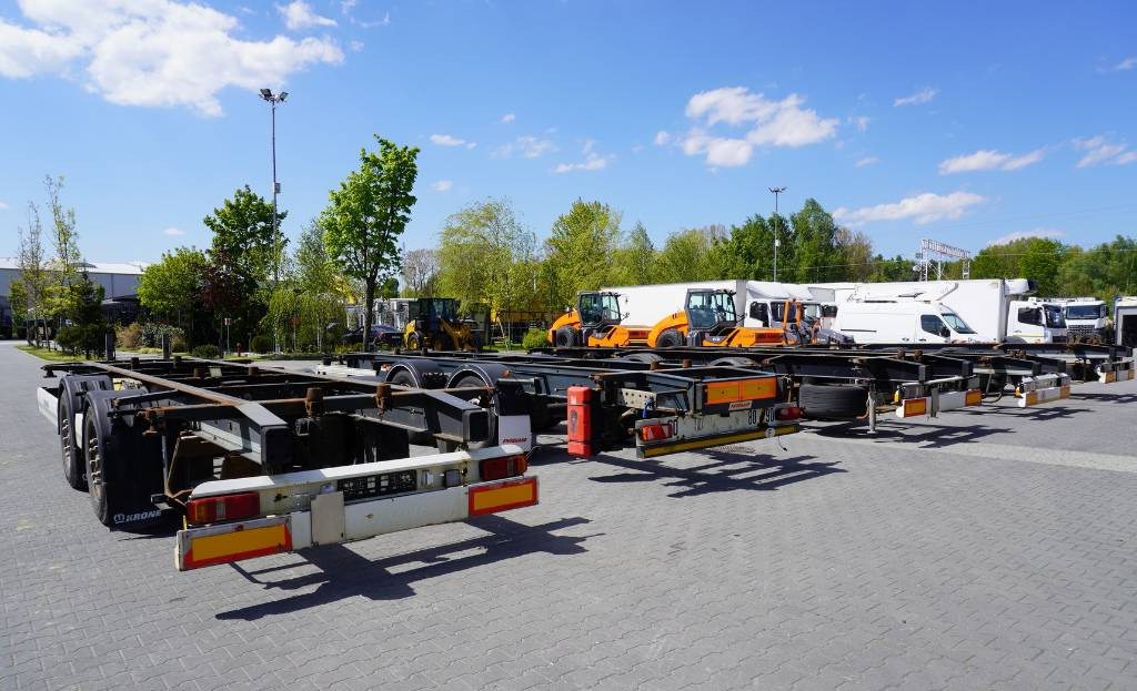 KRONE Trailer Krone BDF / 18 t for sale, Container transporter/ Swap ...