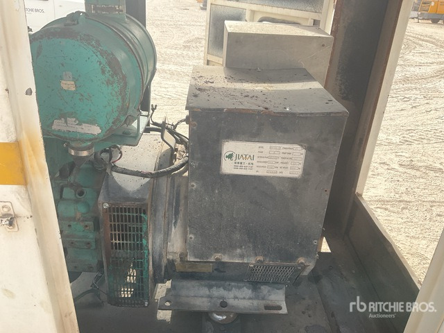 2011 Jiatai JCS100-5 100 kVA Skid-Mounted (Inoperable) Generator Set ...